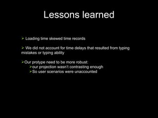 Hci final presentation | PPT