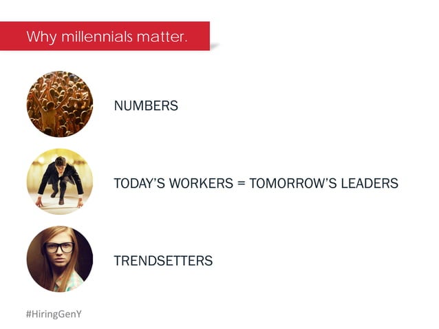 Hiring Gen Y: Recruiting and Retaining the Millennial Workforce | PPT