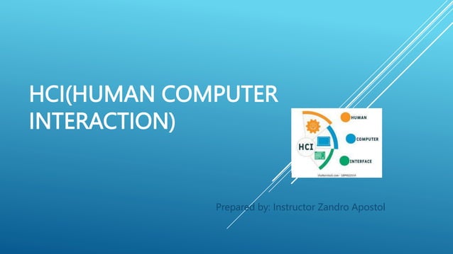 HCI(Human Computer Interaction).pptx
