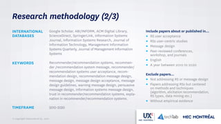 Improving User Experience Through Recommendation Message Design: A ...