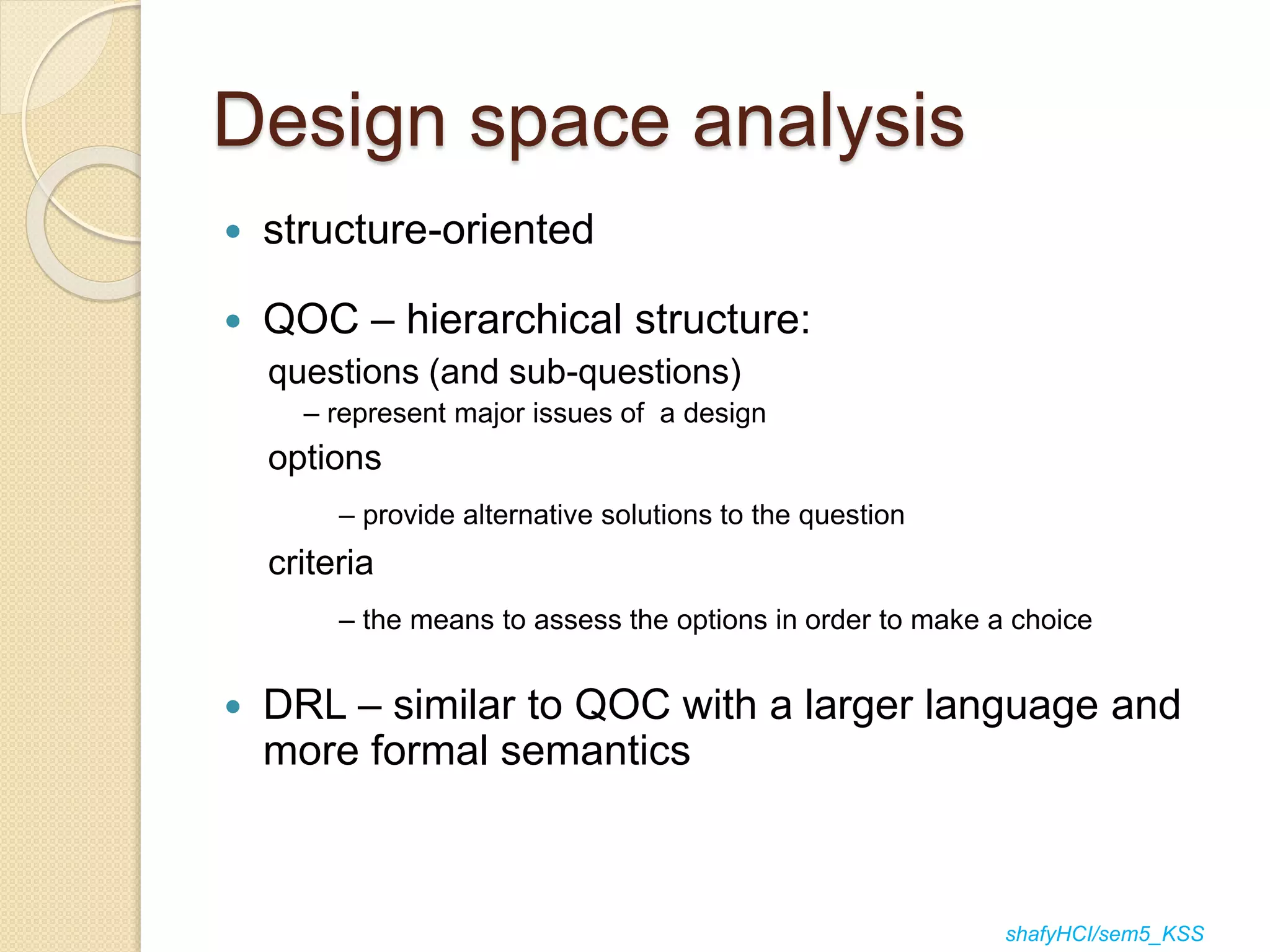 FP511 human computer interaction | PPSX