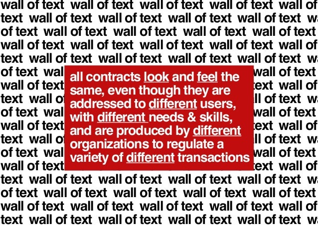 Beyond the wall of text: how information design can make contracts us…