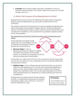 Discover Requirement | PDF