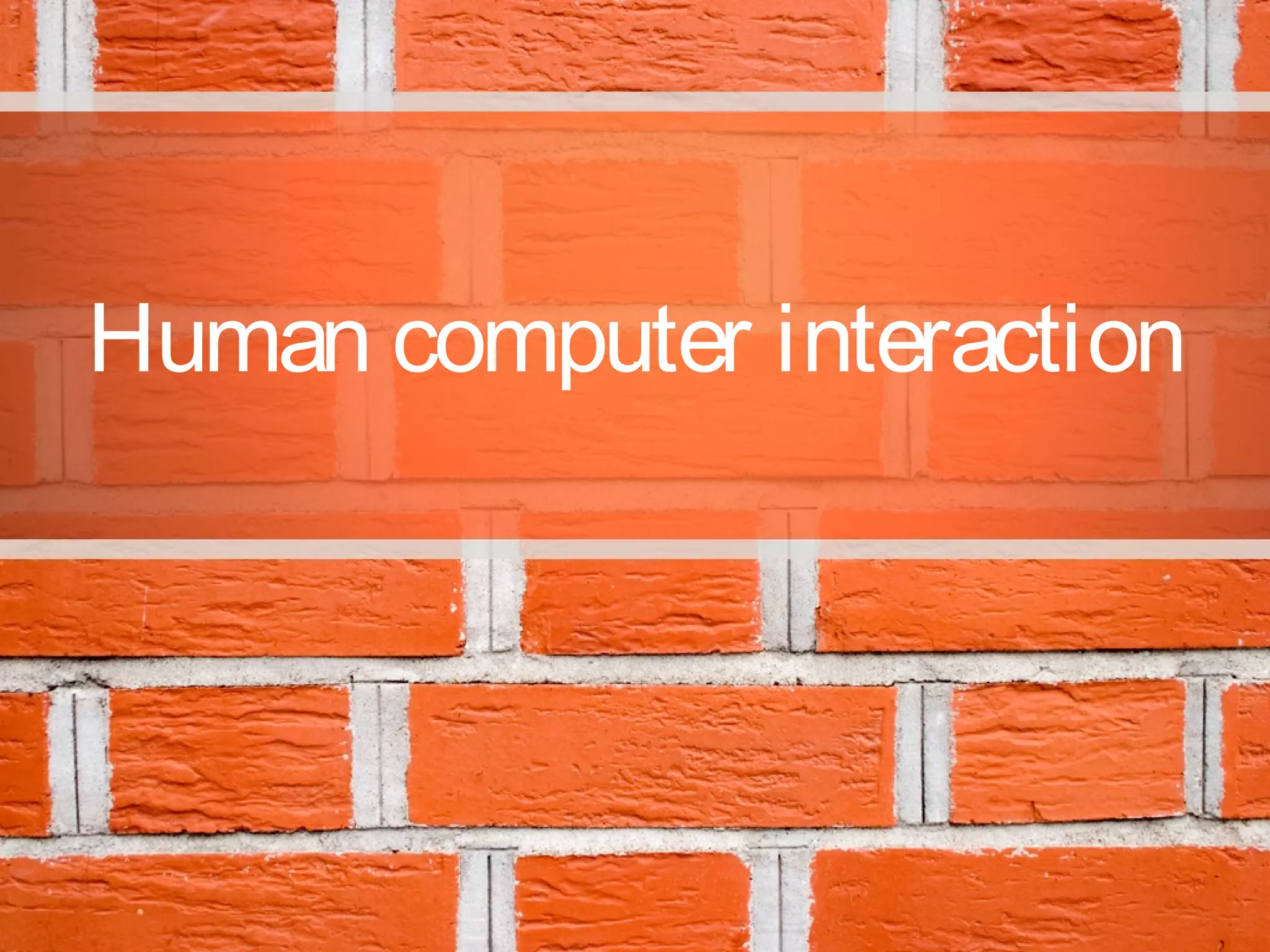 user support system in HCI | PPT