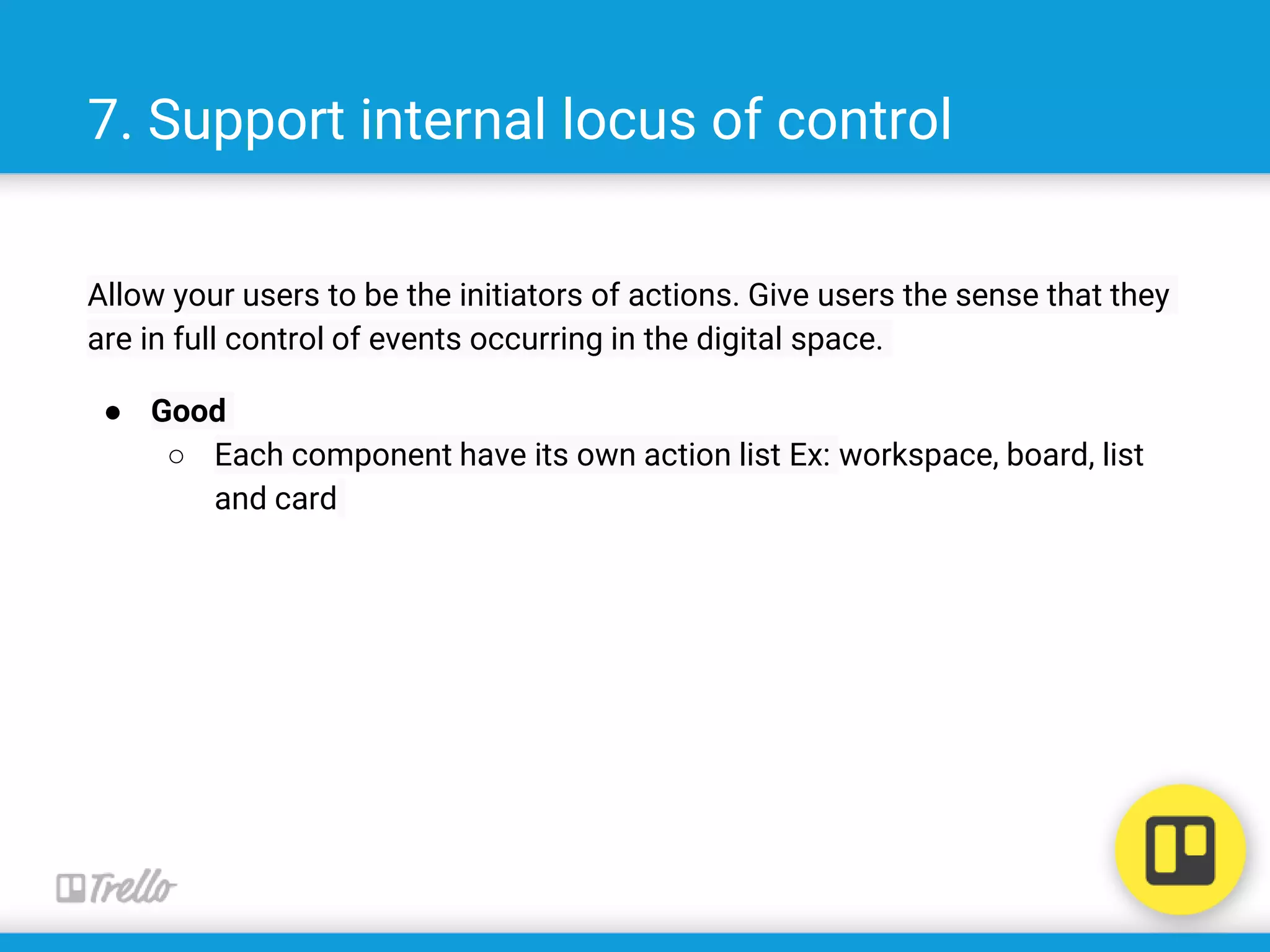 Trello User interface evaluation - Human Computer Interactions | PPT