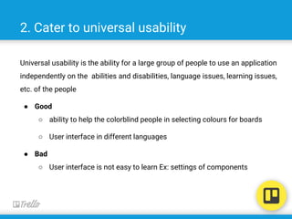 Trello User interface evaluation - Human Computer Interactions | PPTX