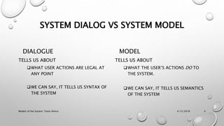 HCI Models of System | PPTX