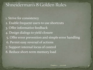 Hci principles | PPTX