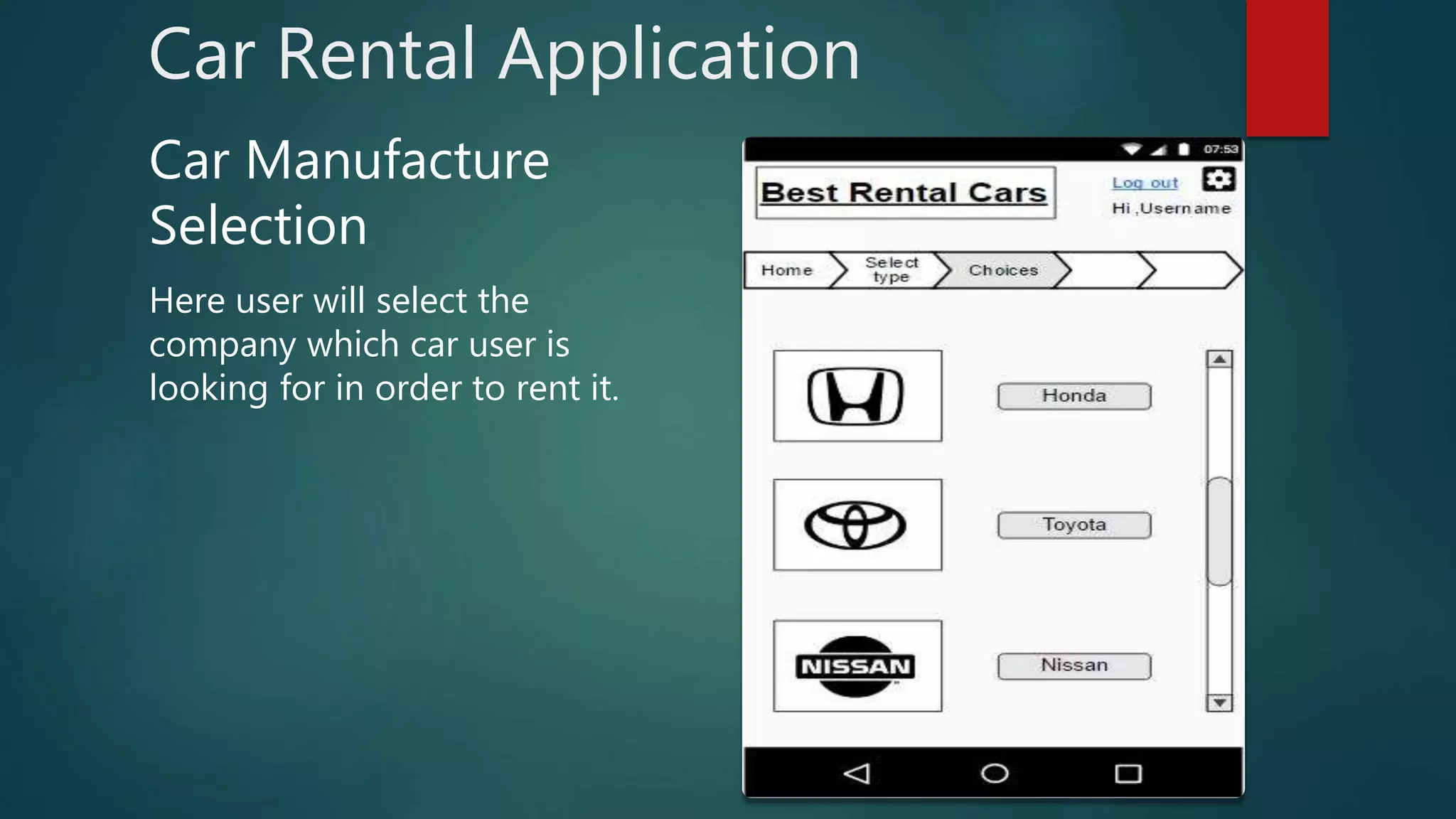 Hci project phase ii (wireframe) | PPTX
