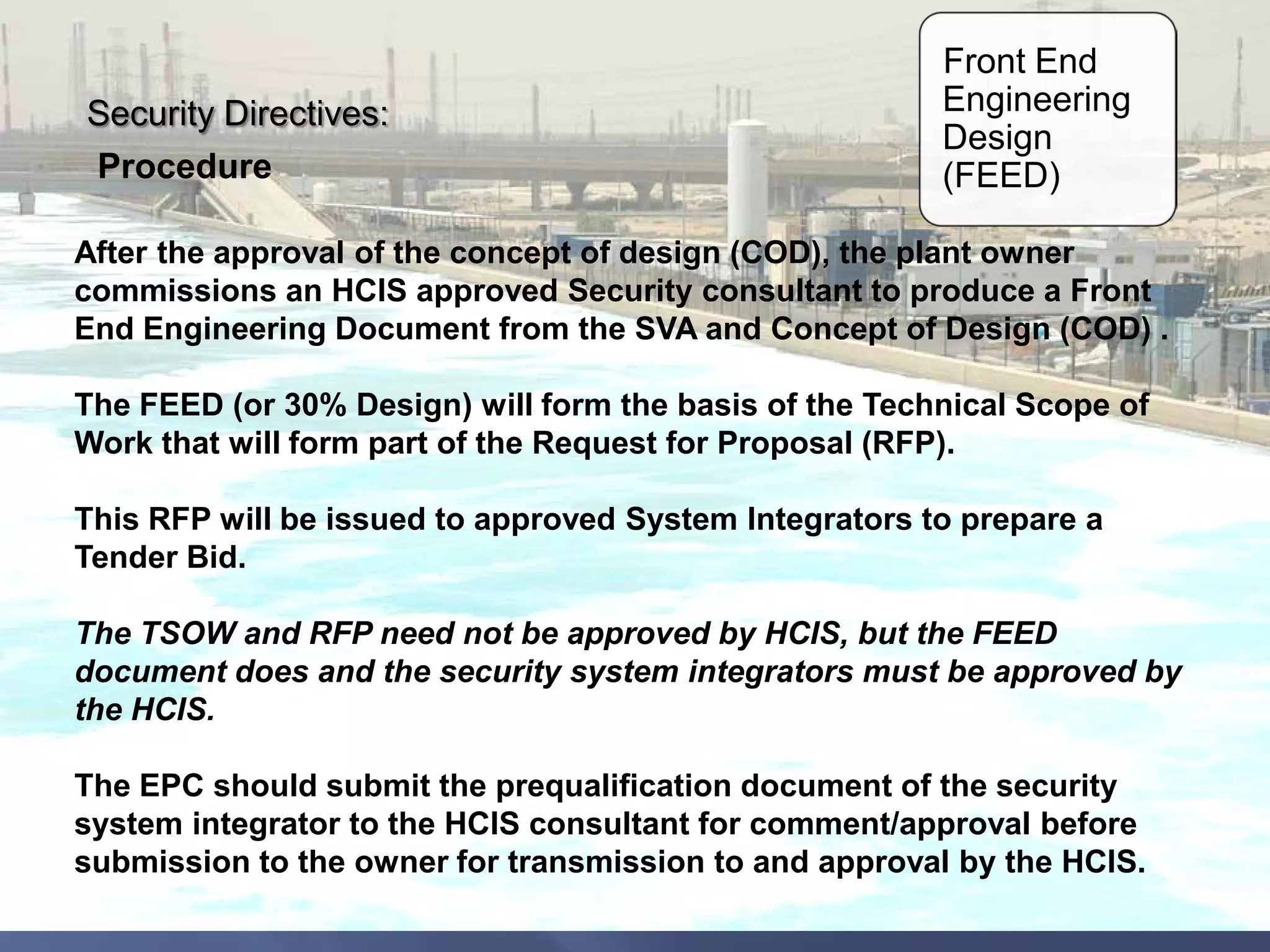 HCIS approval & procedure | PDF