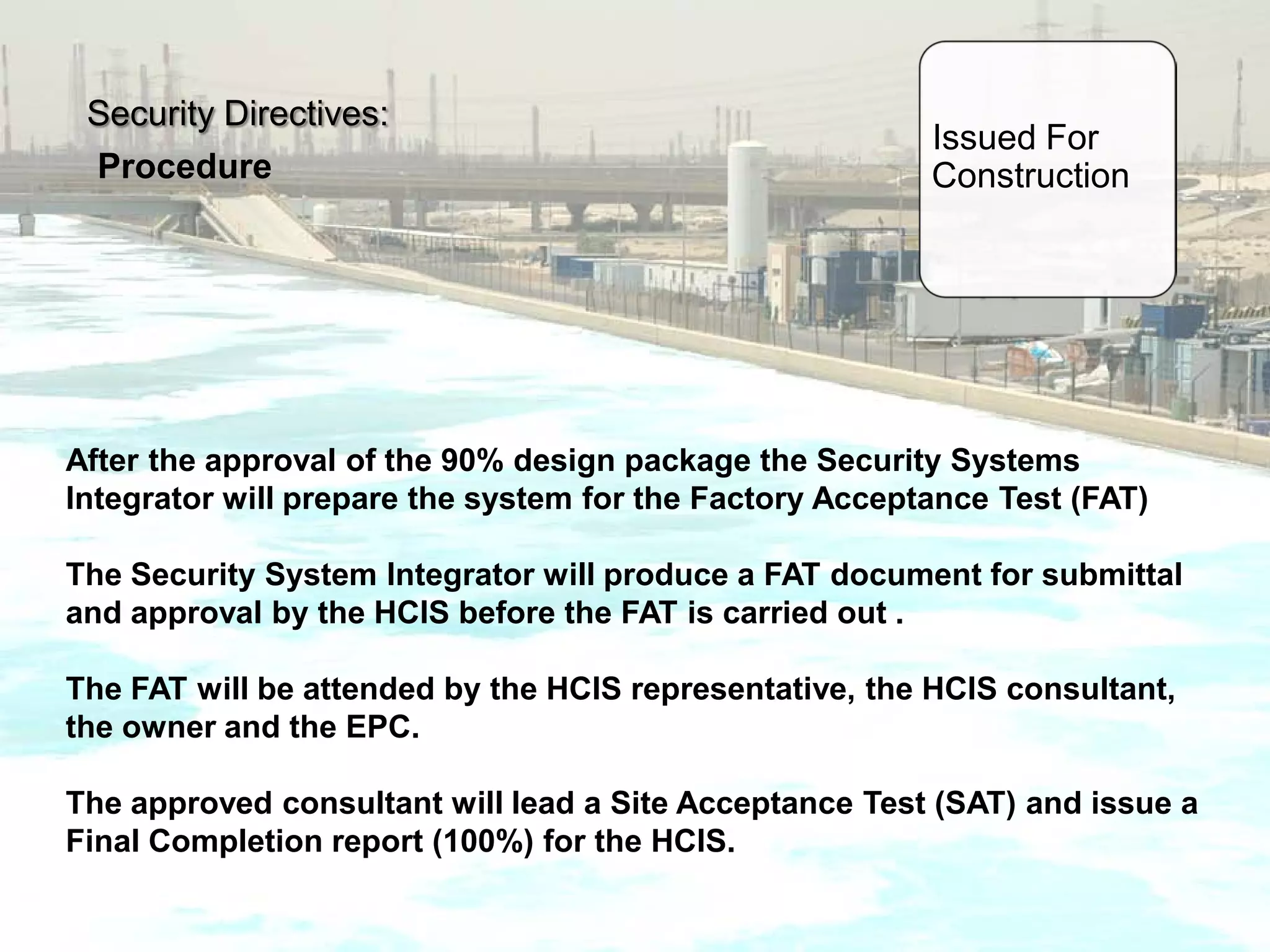 HCIS approval & procedure | PDF