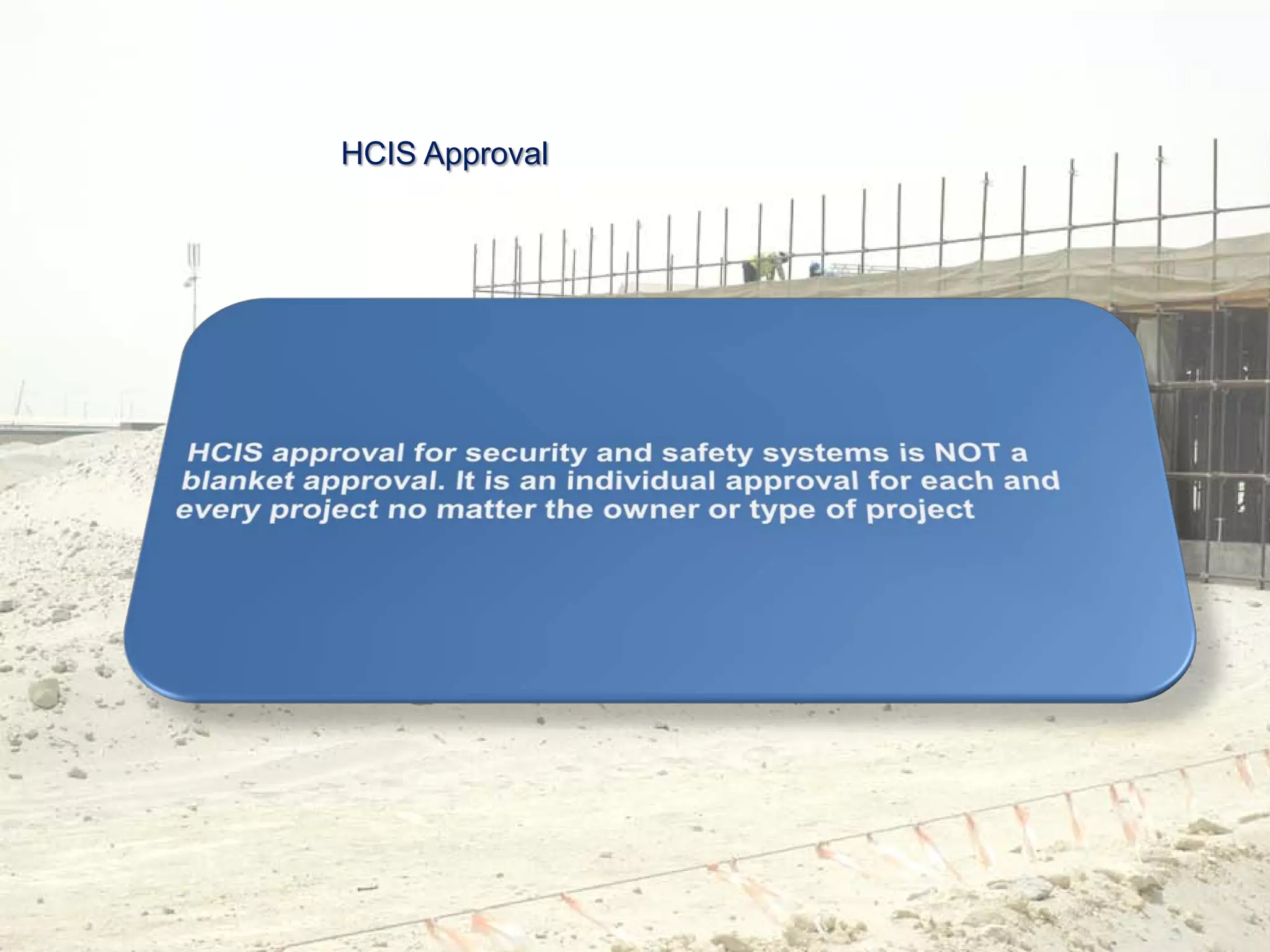 HCIS approval & procedure | PDF