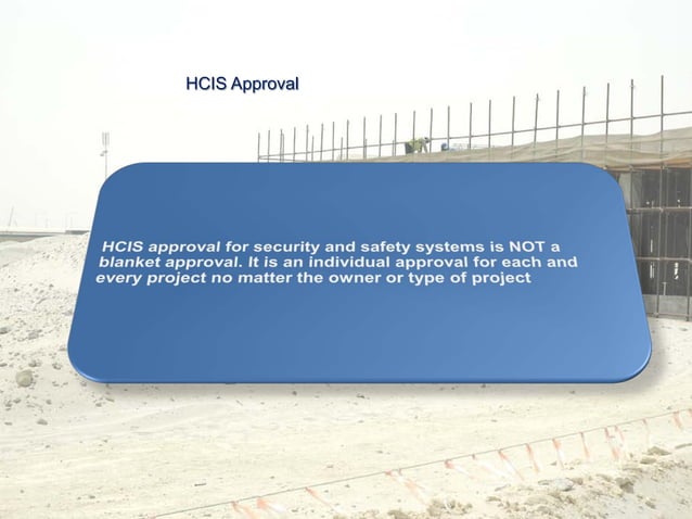 HCIS approval & procedure | PDF