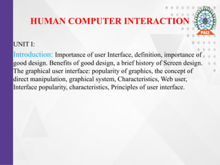 HCI UNIT-I jntuk hci material jntuk.pptx