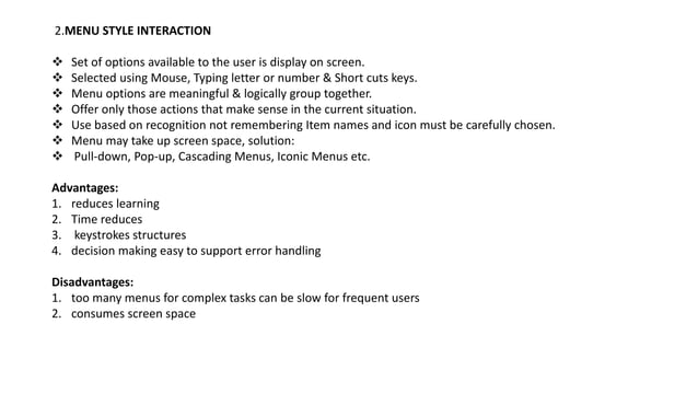 Human Computer interaction -Interaction design basics | PPT