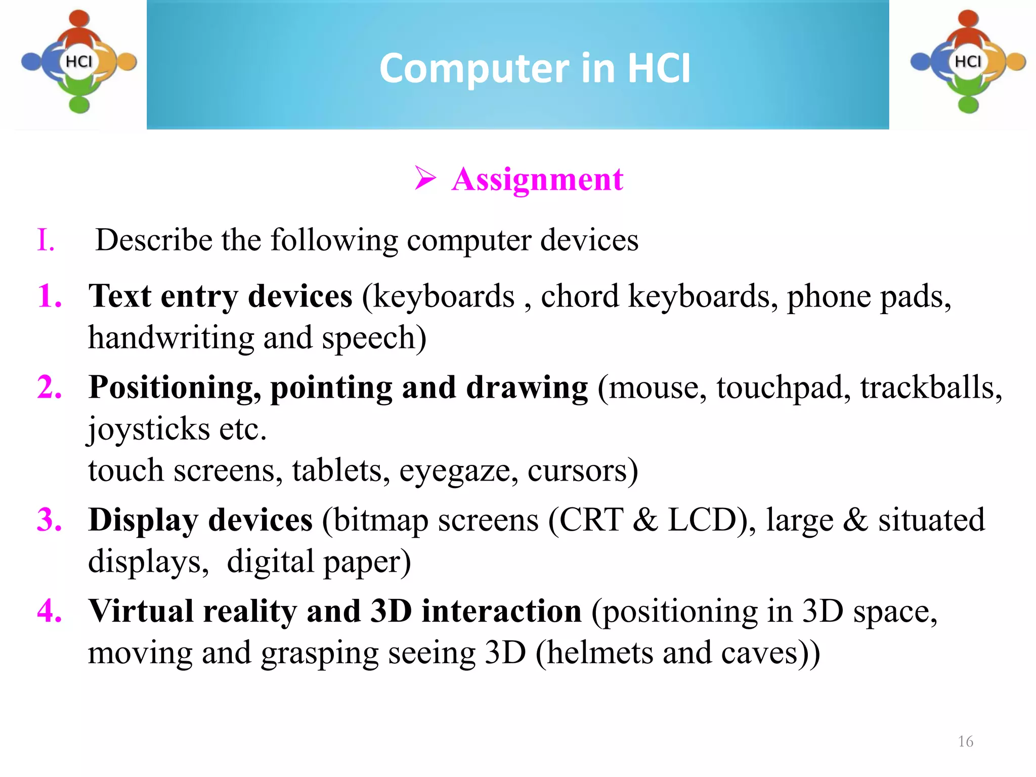 Hci unit 3(final) | PDF