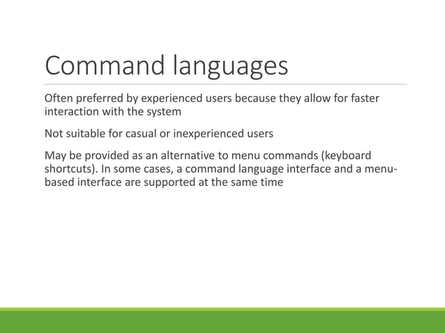 Hci user interface-design principals | PPT