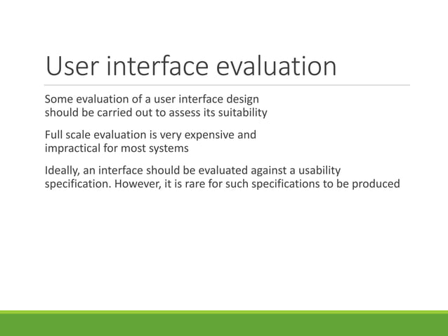 Hci user interface-design principals lec 7 | PPT