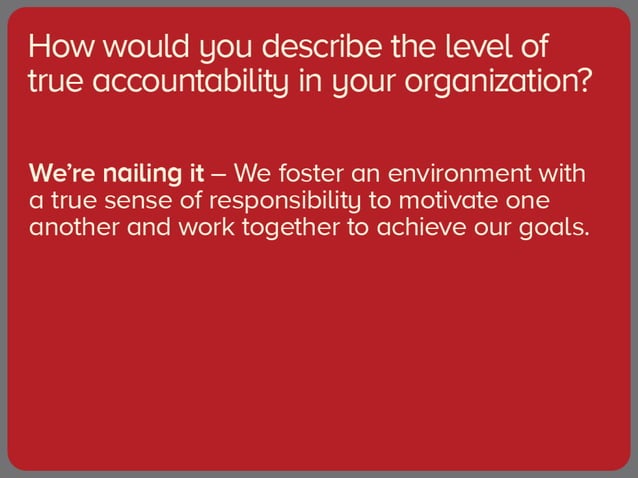3 Tips to Build an Accountable Culture | PDF