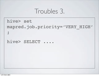 Shib: WebUI tool provides crossover of Hive and MPP | PDF | Databases | Computer Software and ...