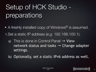 Microsoft Hardware Certification Kit (HCK) setup | PDF
