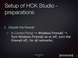 Microsoft Hardware Certification Kit (HCK) setup | PDF