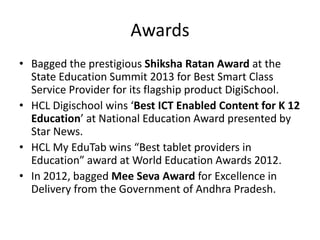 Hcl Hindustan Computers Limited | PPT