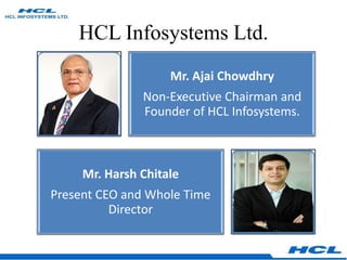 Hcl Infosystems Ltd