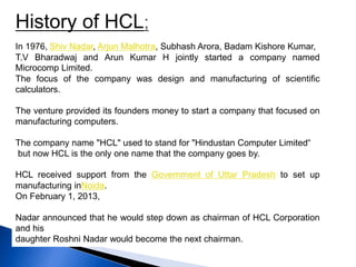HCL | PPTX