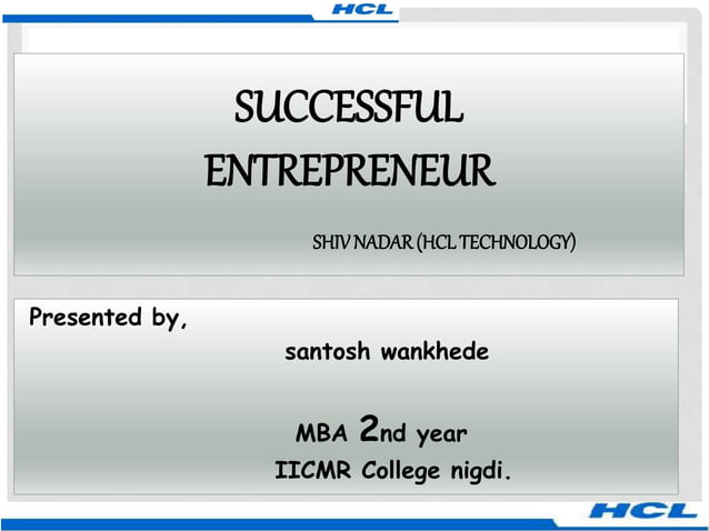 HCL | PPT