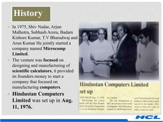 HCL | PPTX | Business | Business and Finance