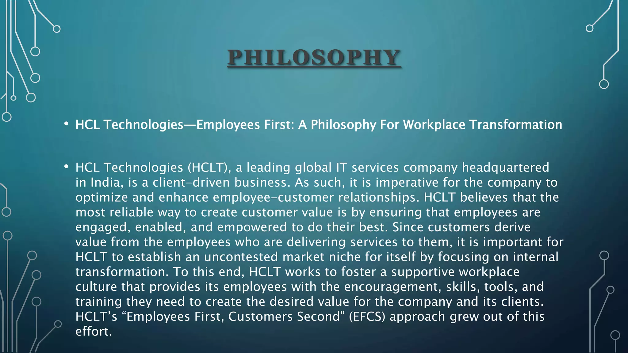 HCL Technology PPT( overview) | PPTX