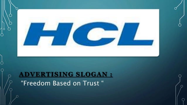 HCL Technology PPT( overview) | PPTX | Computer Software and Applications | Computing