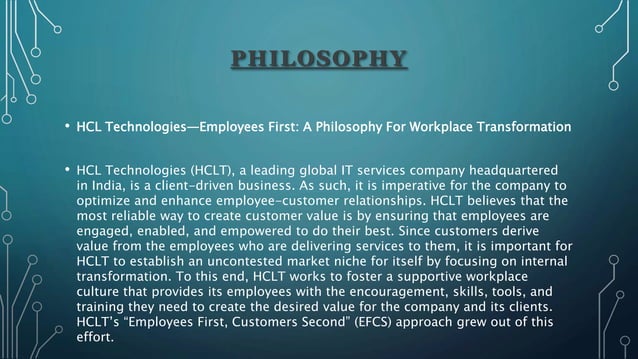 HCL Technology PPT( overview) | PPTX | Computer Software and Applications | Computing