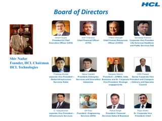 Hcl company ppt. | PPTX