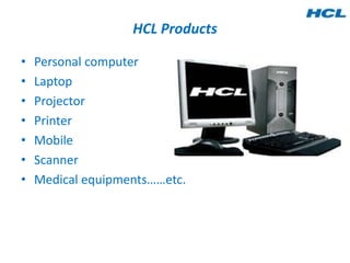 Hcl company ppt. | PPTX