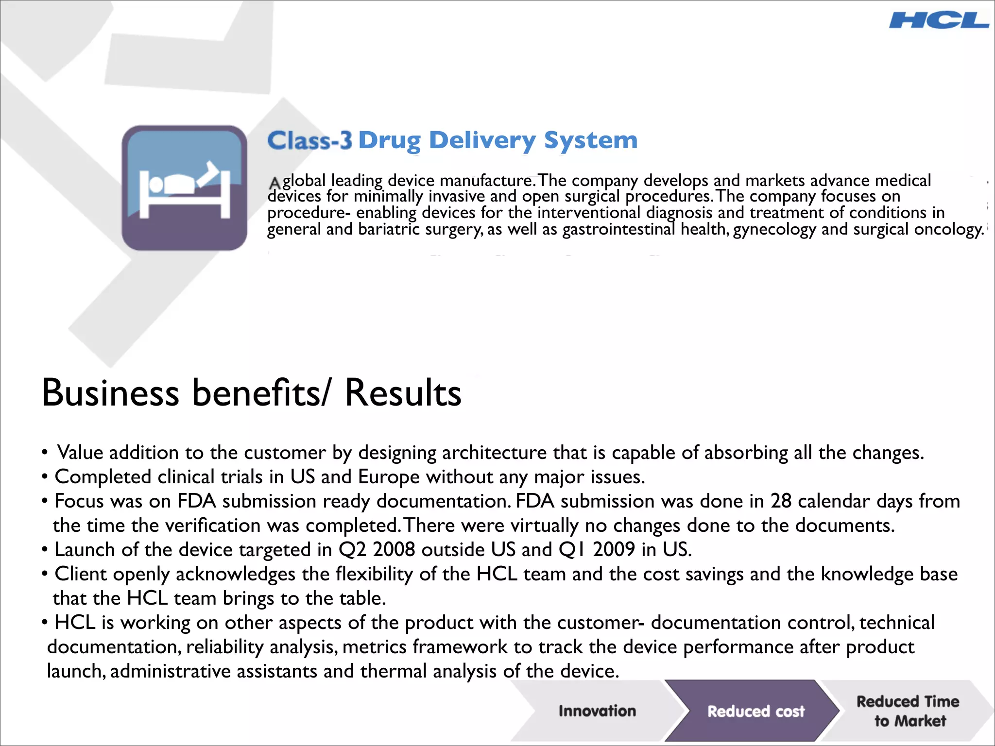 HCL Medical Device Practice | PDF