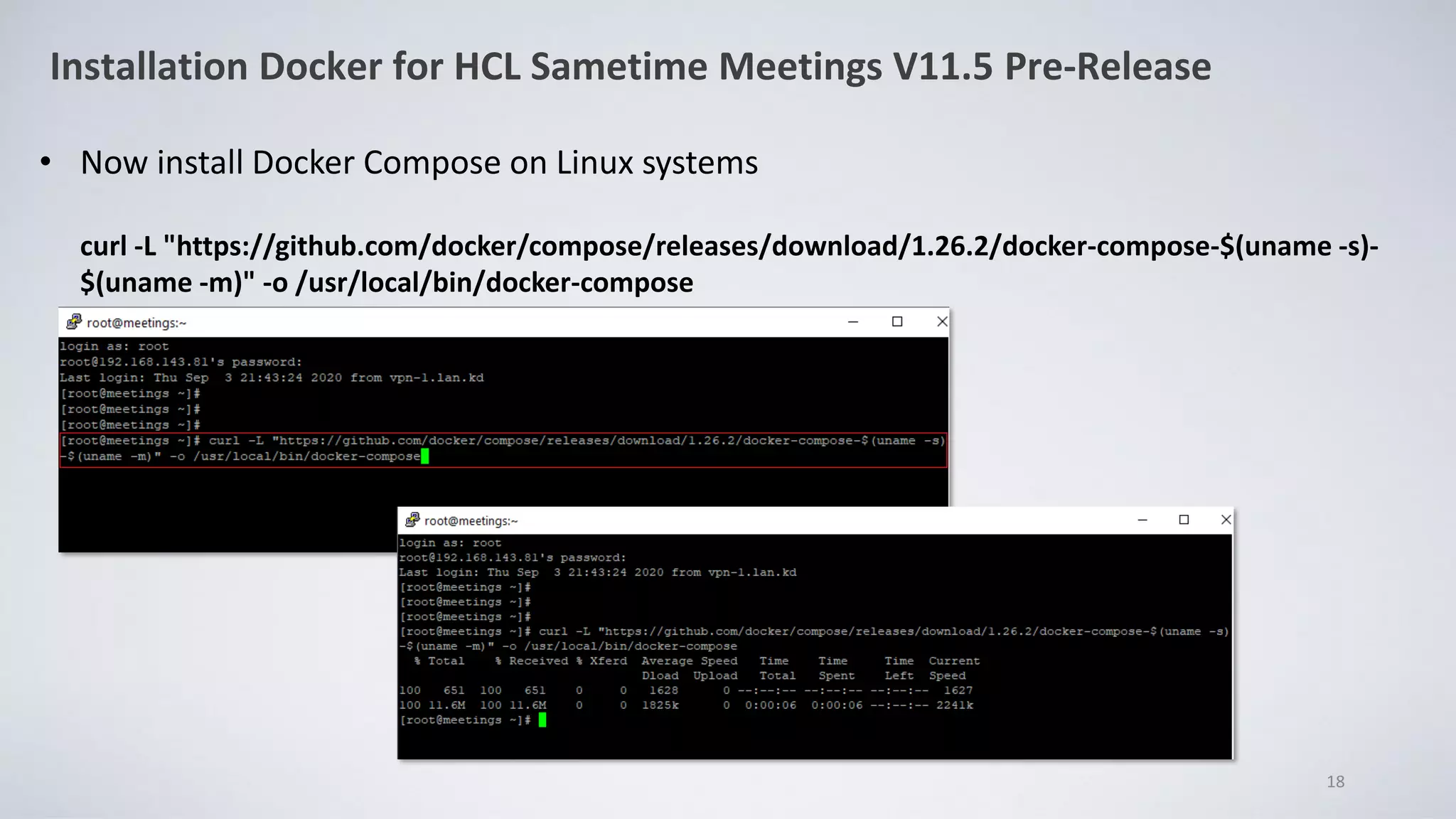 HCL Sametime Meetings 11.5 Pre-Release - Step-by-Step | PPT