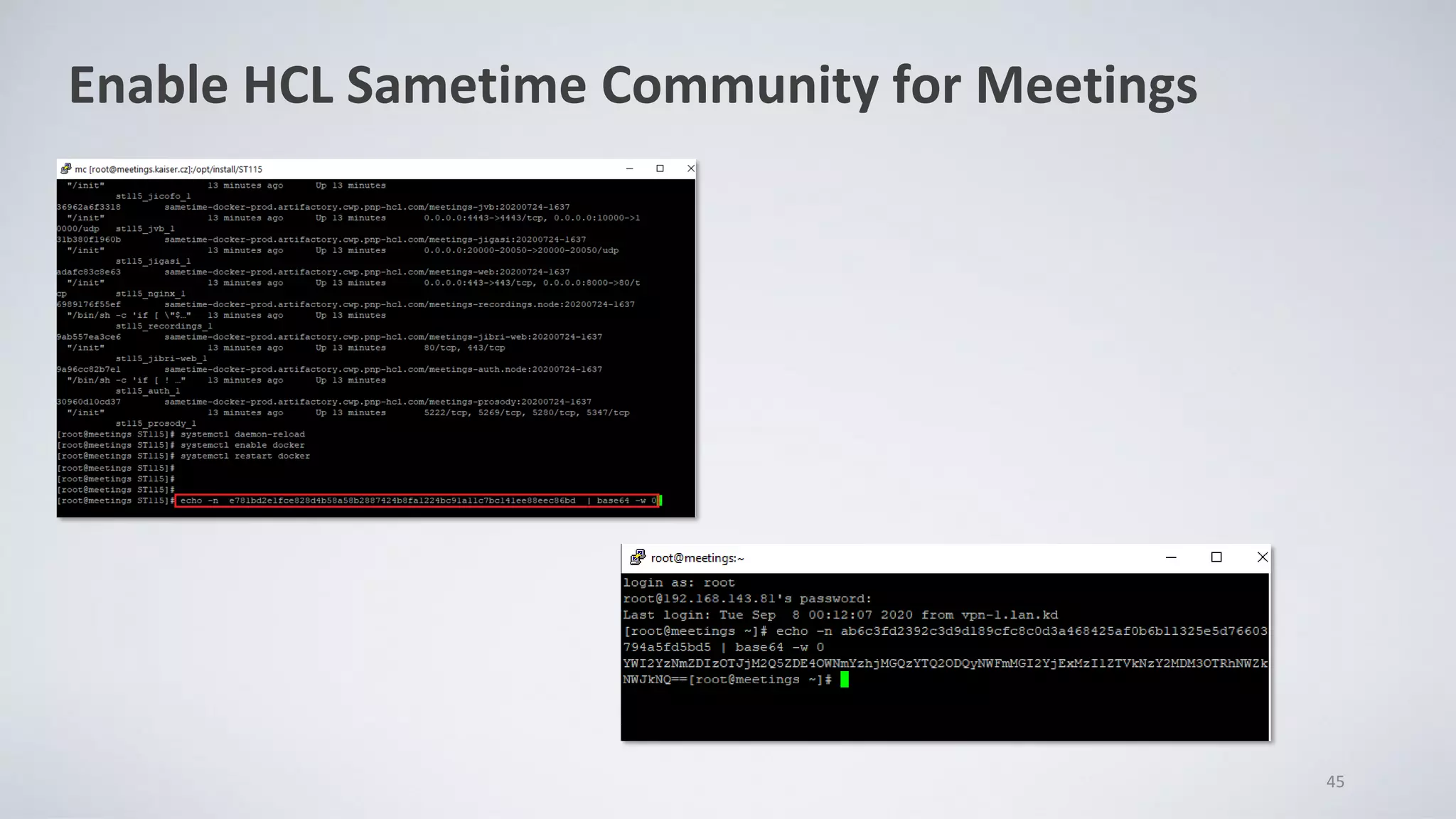 HCL Sametime Meetings 11.5 Pre-Release - Step-by-Step | PPT