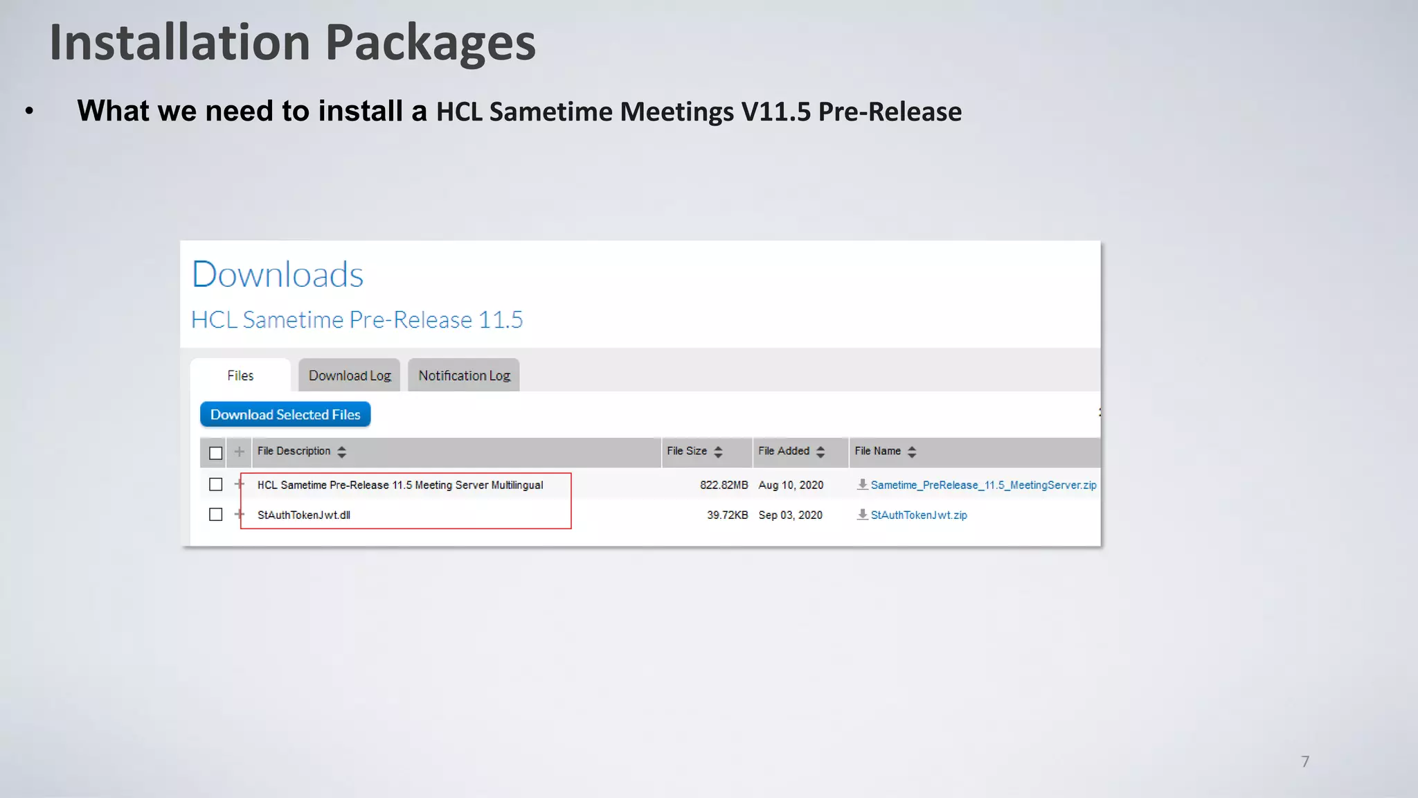HCL Sametime Meetings 11.5 Pre-Release - Step-by-Step | PPT