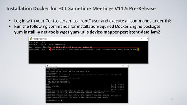HCL Sametime Meetings 11.5 Pre-Release - Step-by-Step | PPT