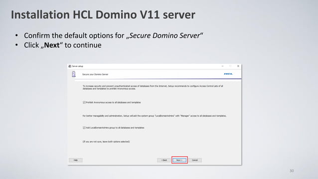 HCL Sametime V11 - Step by Step v1.1 (include FP2) | PPT