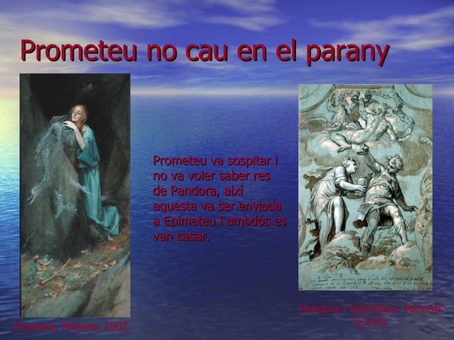 El Mite De Prometeu | PPT