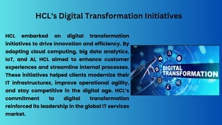 HCL: Journey from Pioneers to Global IT Leaders | PDF