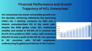 HCL: Journey from Pioneers to Global IT Leaders | PDF