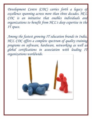 Hcl cdc project | PDF