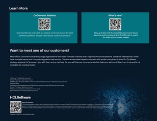 HCL Commerce Cloud: Elevate Sales with Integrated B2B Solutions | PPT