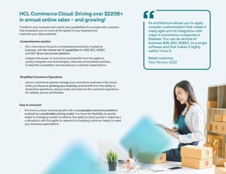 HCL Enterprise Ecommerce Solution: The Transaction Platform that Helps ...