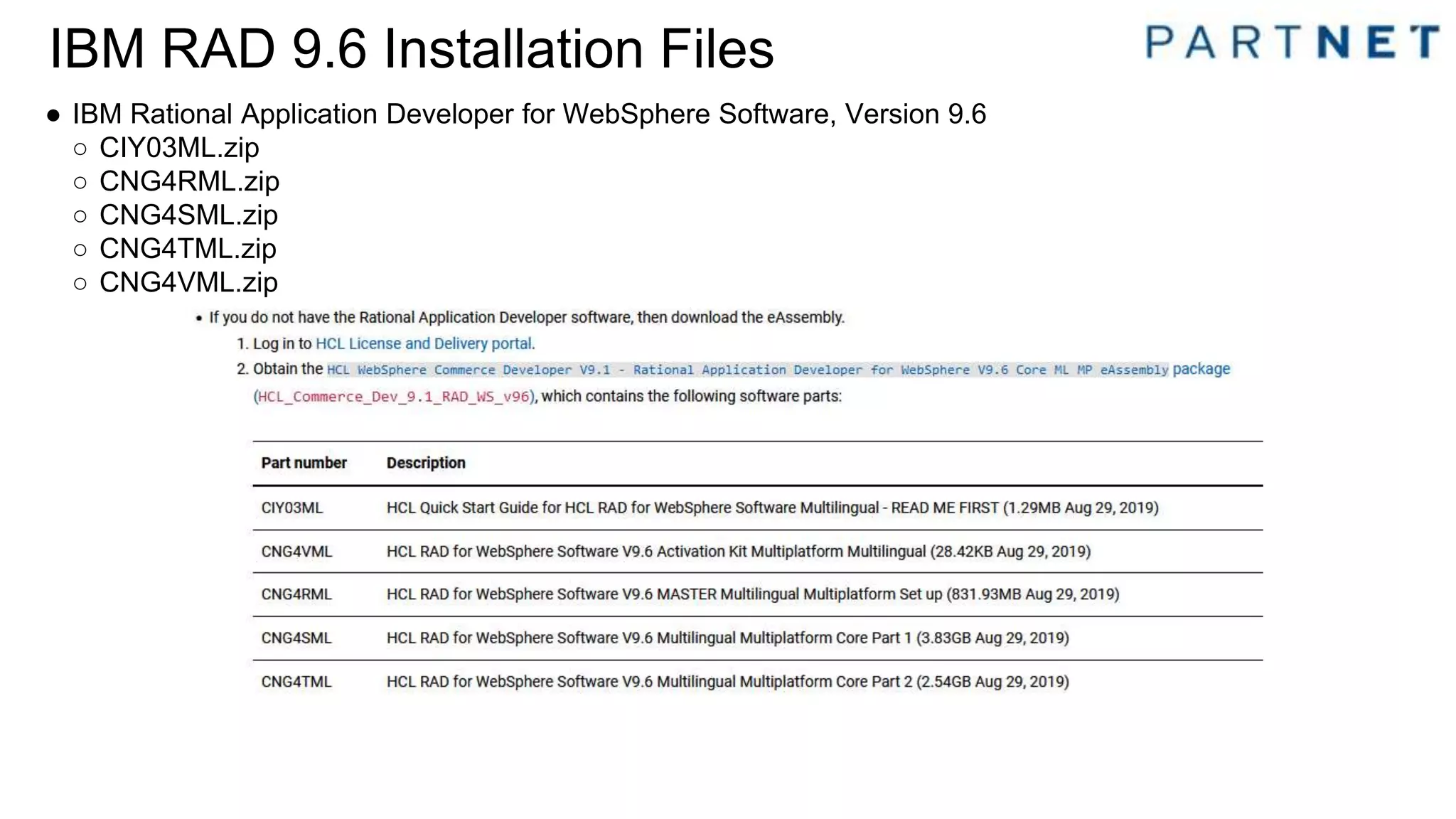 HCL Commerce Developer V9.1.11 Installation | PPTX