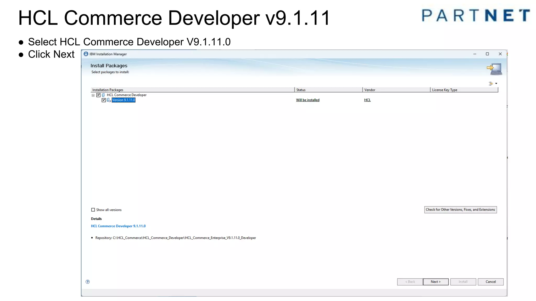 HCL Commerce Developer V9.1.11 Installation | PPTX